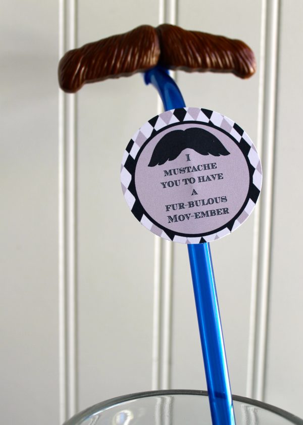 Free Movember Printables - Everyday Party Magazine