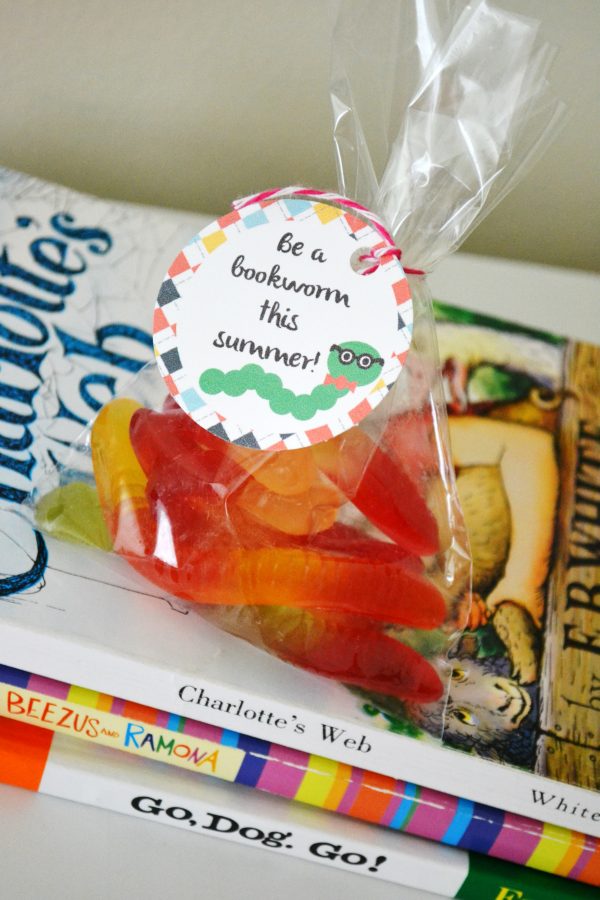 Summer Bookworm Tags - Everyday Party Magazine