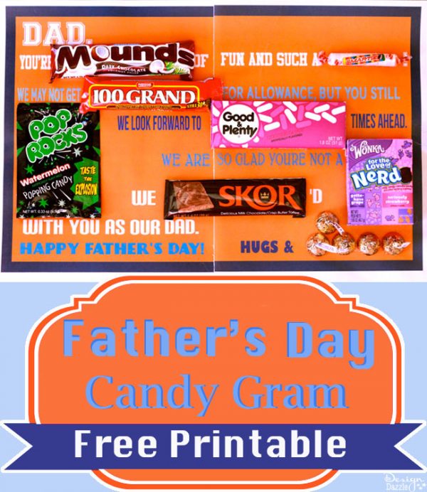 Father's Day Candygram - Everyday Party Magazine