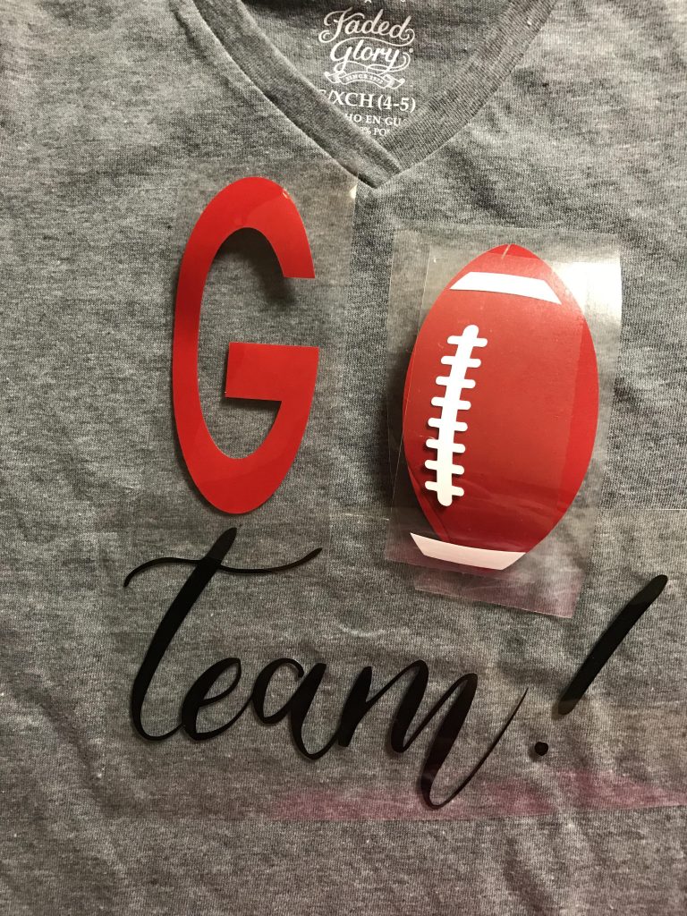 Go Team Football Shirt DIY - Everyday Party Magazine