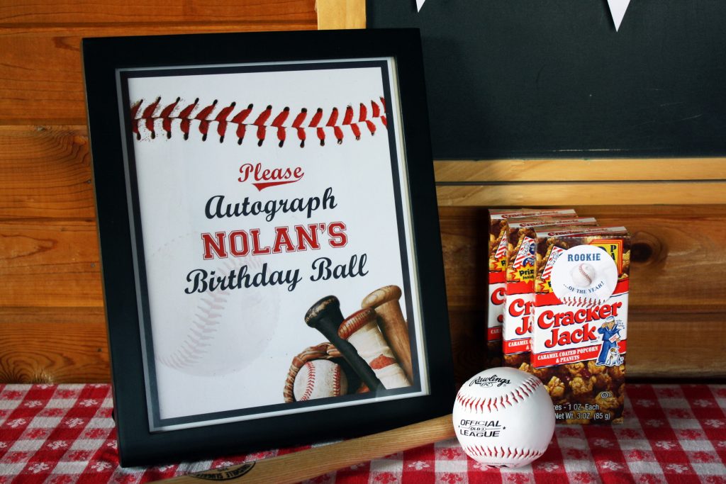 Let's Play Ball Printable Baseball Signs - Everyday Party Magazine