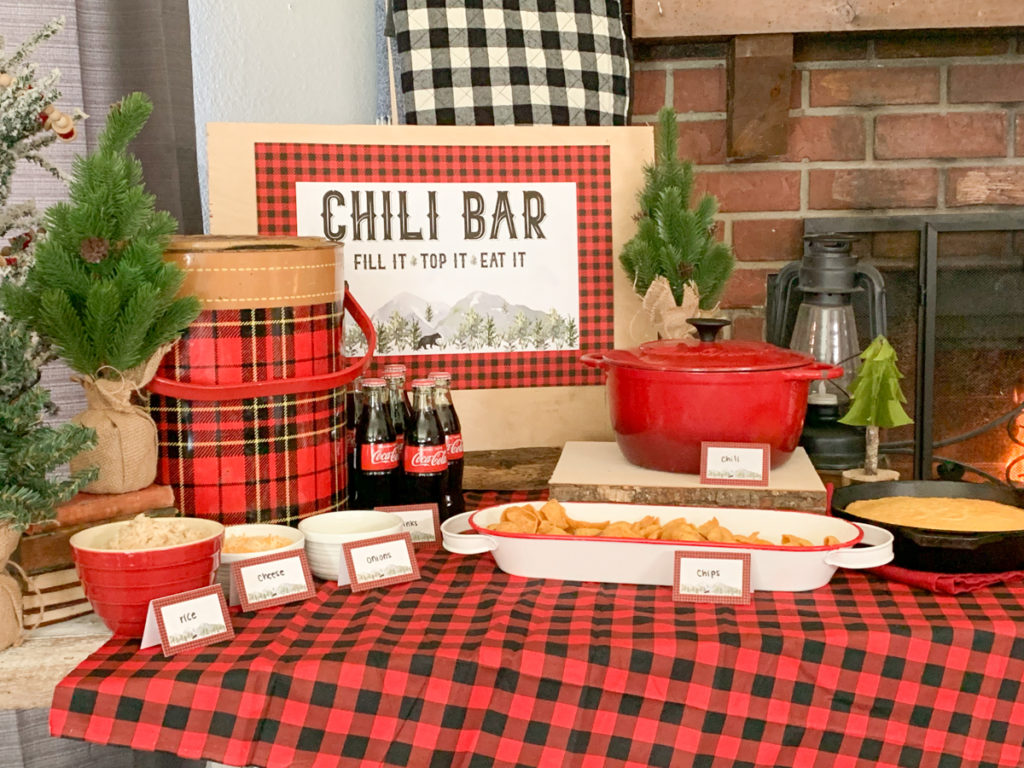 Rustic Woodland Chili Bar Party - Everyday Party Magazine