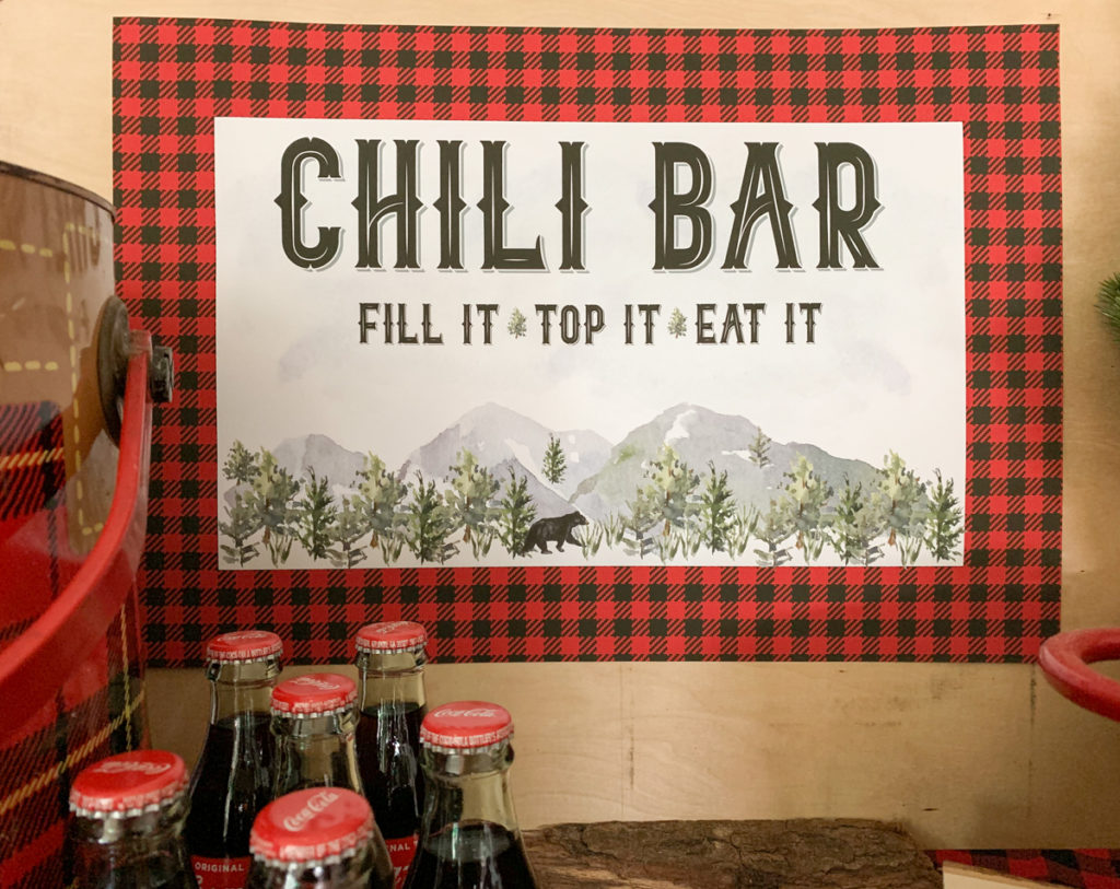 Rustic Woodland Chili Bar Party - Everyday Party Magazine