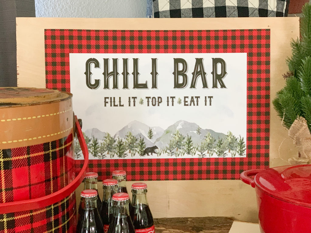 Rustic Woodland Chili Bar Party - Everyday Party Magazine