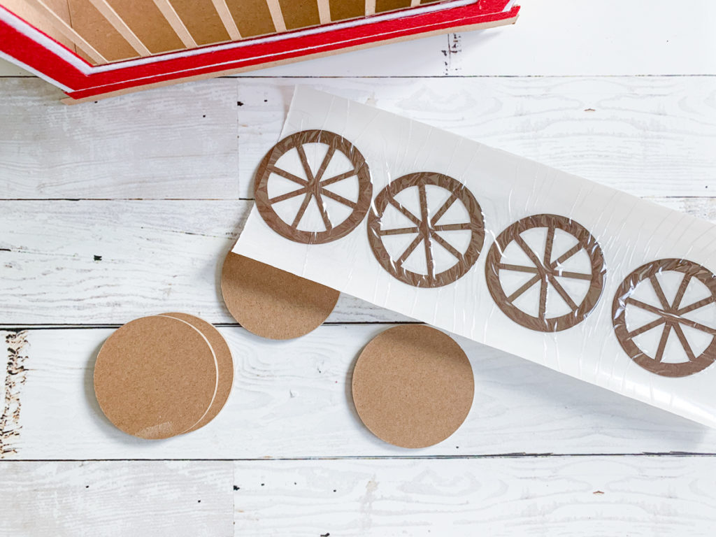 Circus Car Valentine's Day Card Box with Cricut - Everyday Party Magazine
