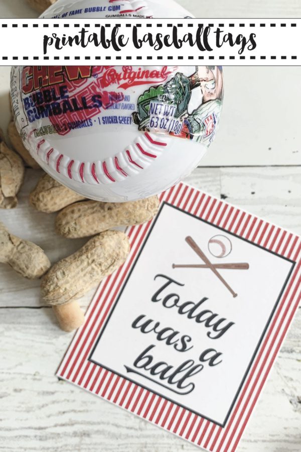 Free Printable Baseball Tags - Everyday Party Magazine