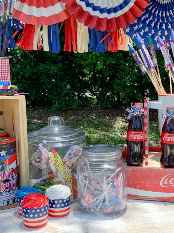 Vintage Style Fourth of July Fireworks Stand - Everyday Party Magazine