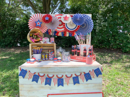 Vintage Style Fourth of July Fireworks Stand - Everyday Party Magazine