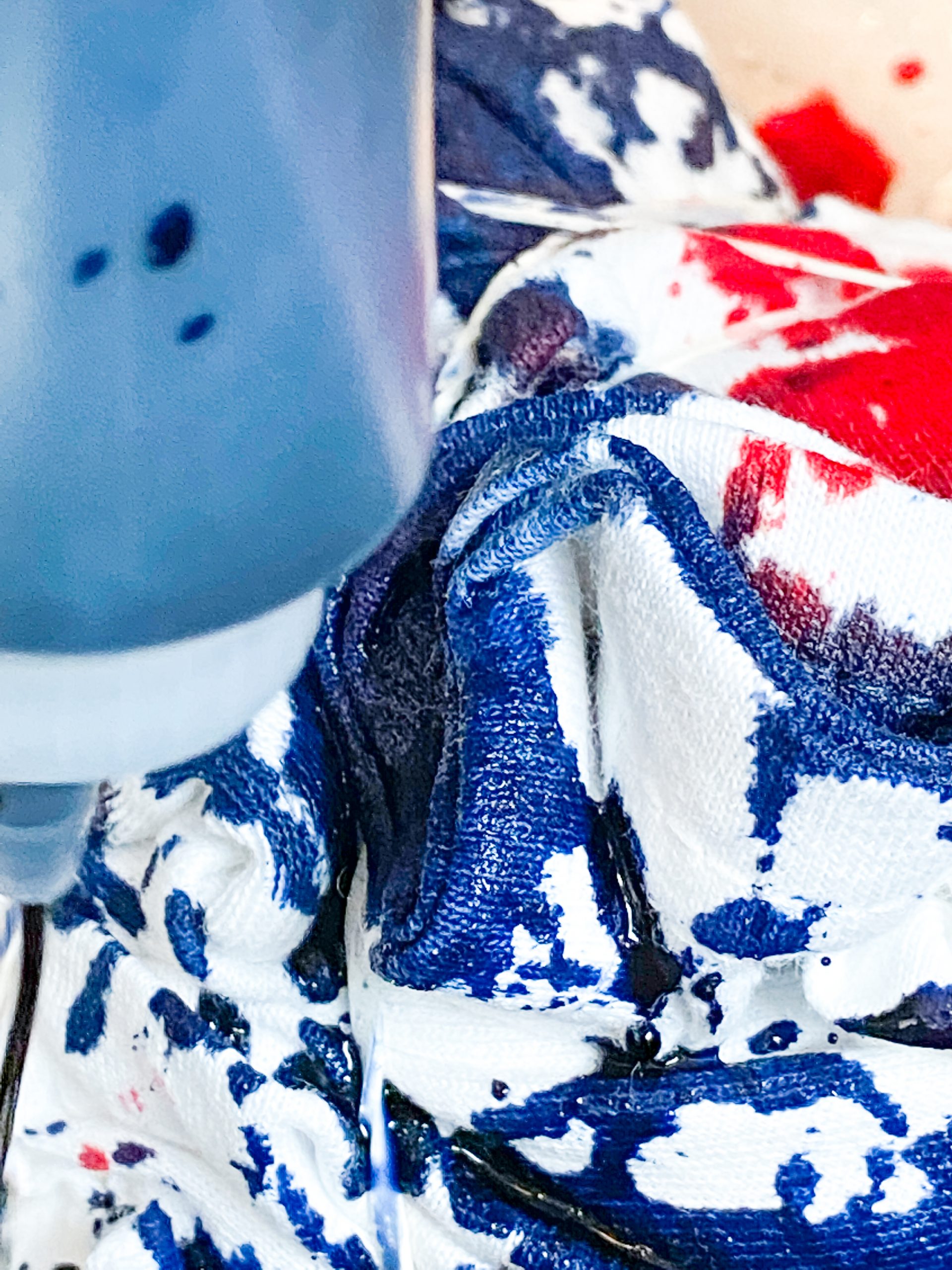 Red White and Blue Tie Dye DIY - Everyday Party Magazine