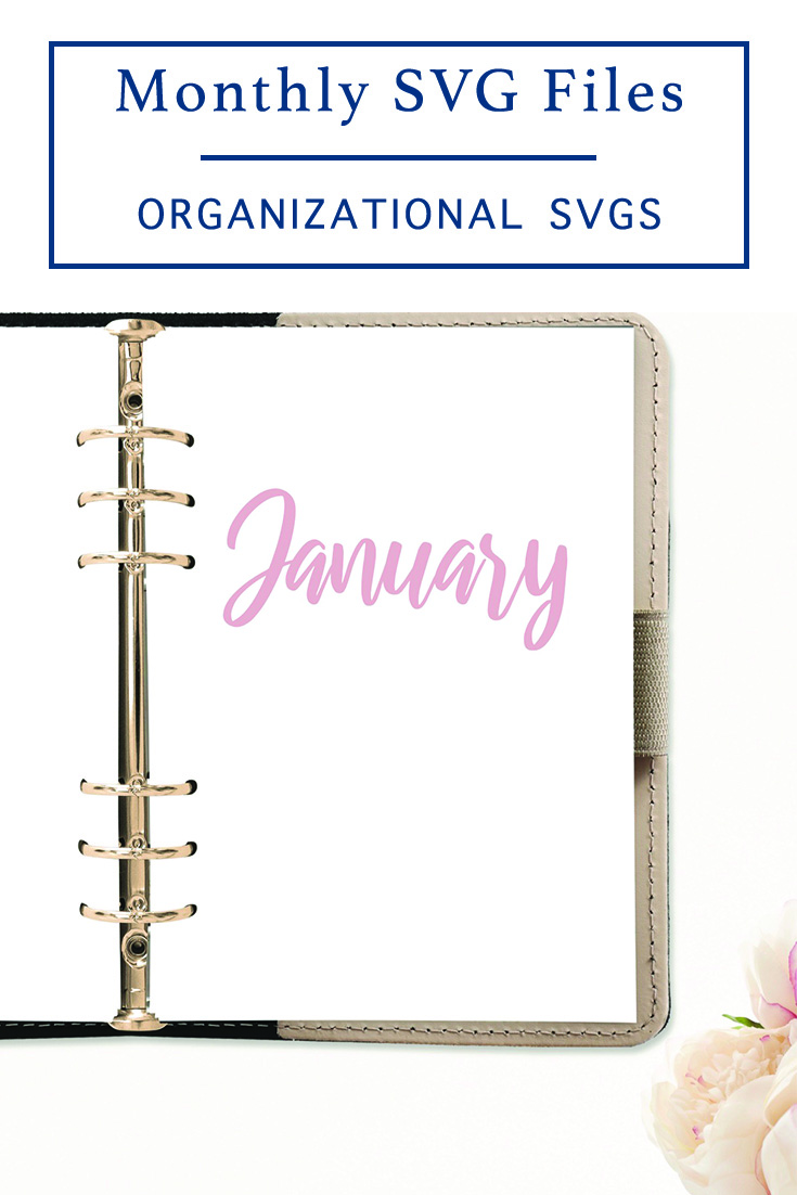 Organizational SVG Files - Everyday Party Magazine