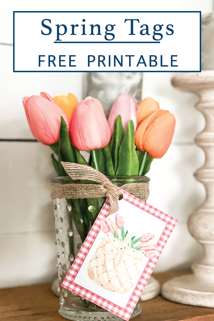Free Printable Spring Tags - Everyday Party Magazine