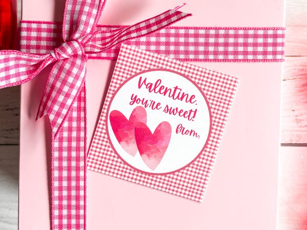 You're Sweet Printable Valentine Tags - Everyday Party Magazine