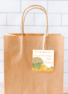 Thanksgiving Printable Tags - Everyday Party Magazine