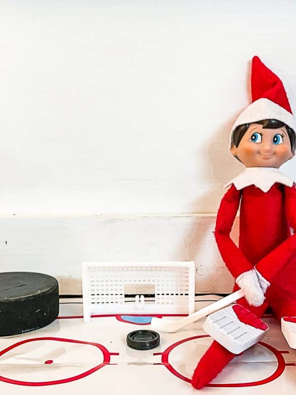 Elf of the Shelf Hockey Activity - Everyday Party Magazine