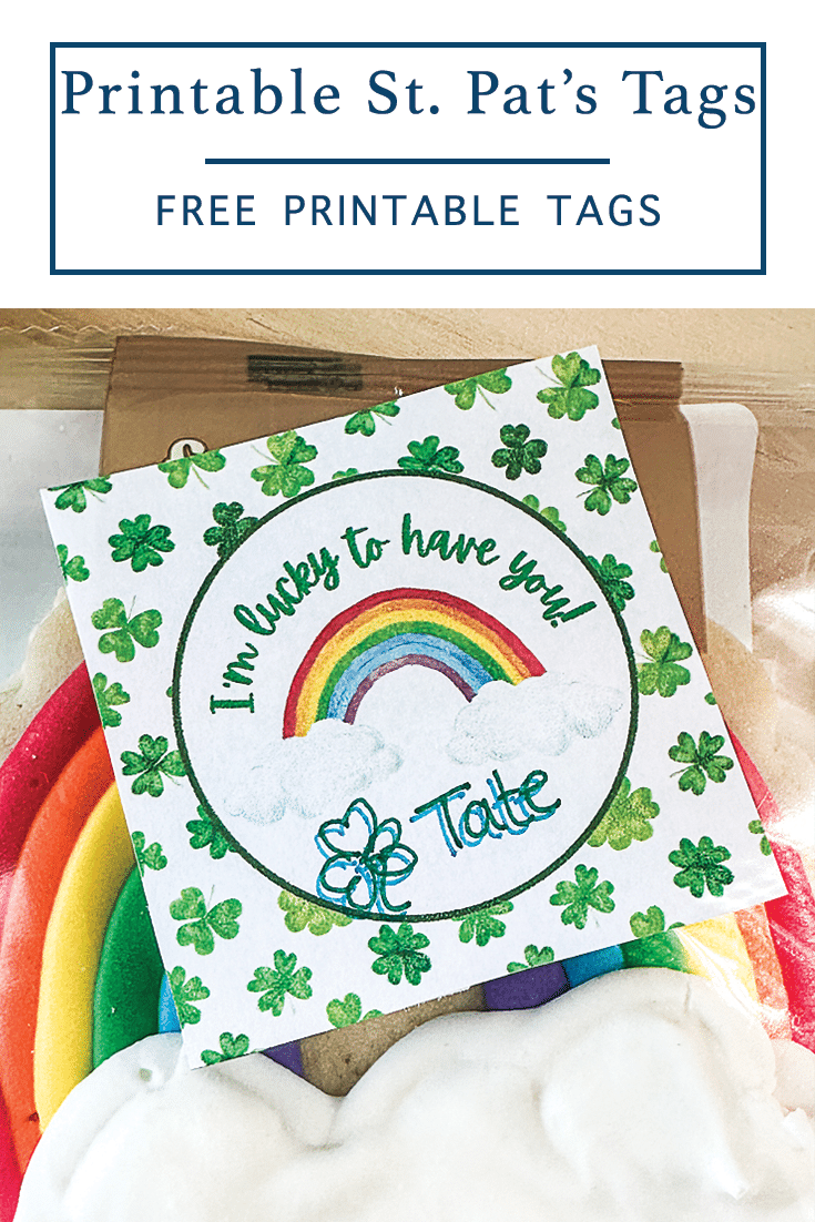 Free Printable St. Patrick's Day Tags - Everyday Party Magazine