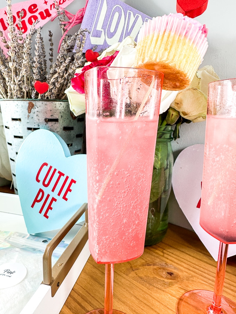 Simple Valentine's Day Mocktail - Everyday Party Magazine